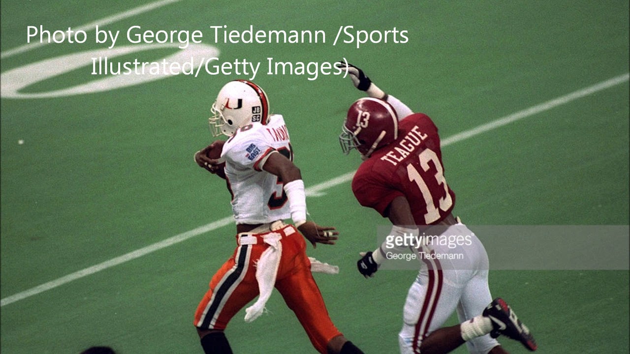 Former Alabama DB George Teague talks about 'The Strip' in the 1993 ...