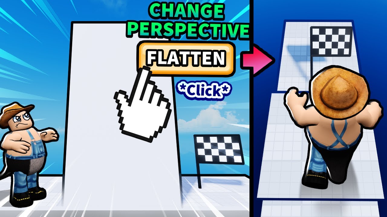 ROBLOX PERSPECTIVE OBBY... - YouTube
