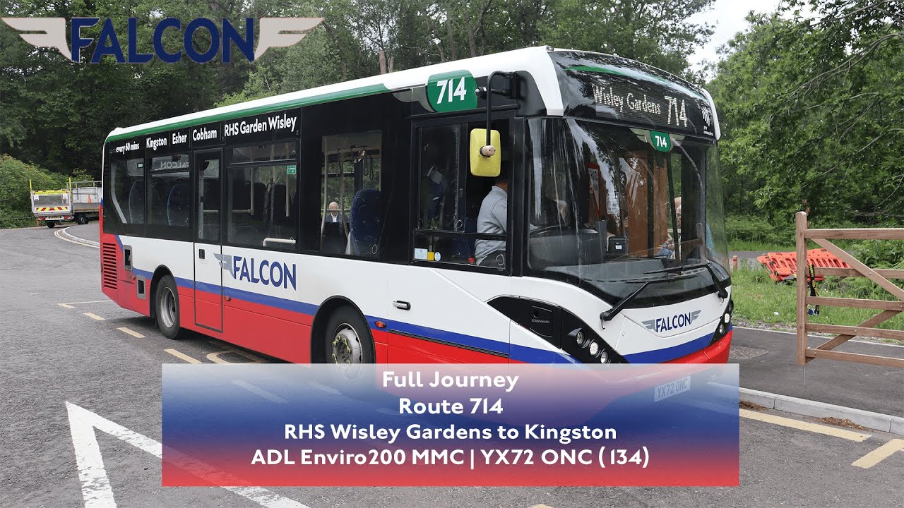 Full Journey | Route 714 to Kingston | New Route | Falcon Bus | ADL ...