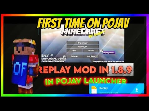 Easy Steps to Install Replay Mod 1.8.9 in Pojav Launcher - YouTube
