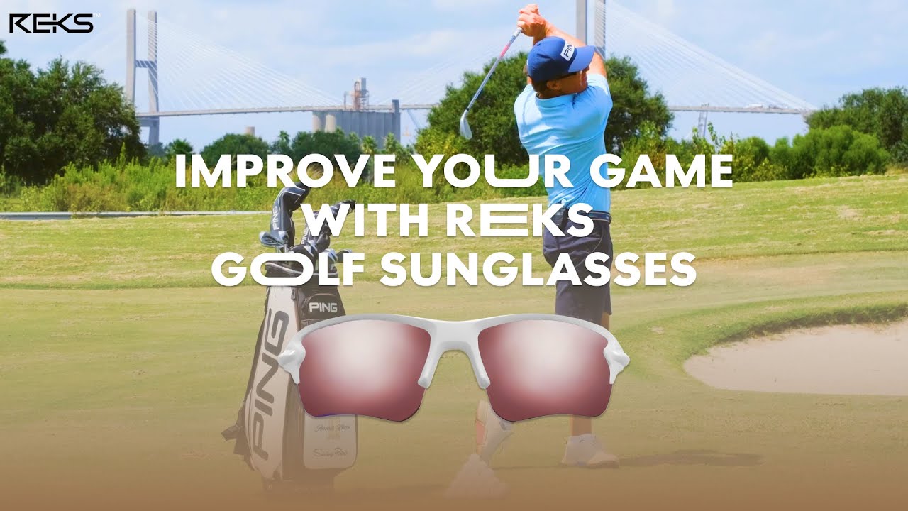 Better vision, better game with Reks Golf Sunglasses! - YouTube