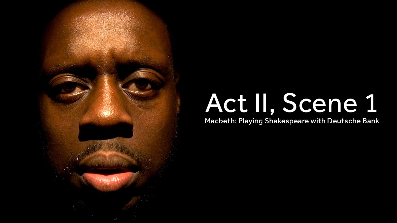 Is this a dagger: Act II, scene 1 | Macbeth | Shakespeare's Globe - YouTube