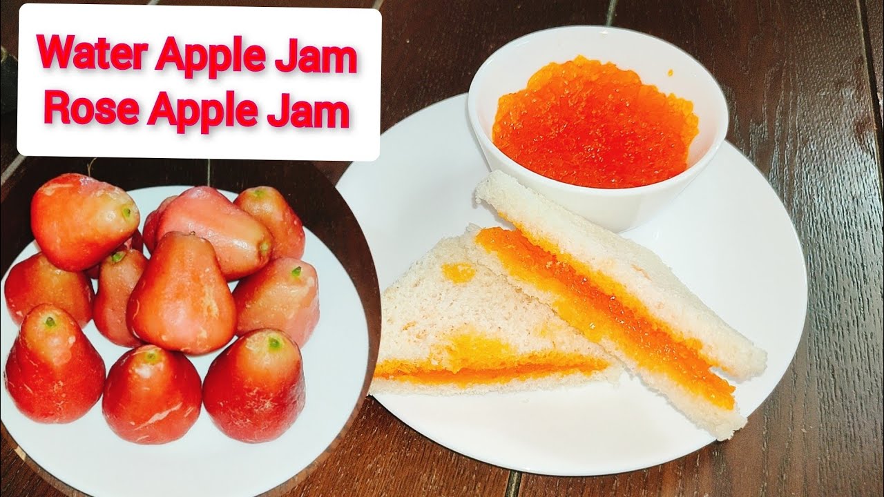 Water Apple Jam/ Rose Apple Jam / Chambakka Jam / Sweet Tangy - YouTube