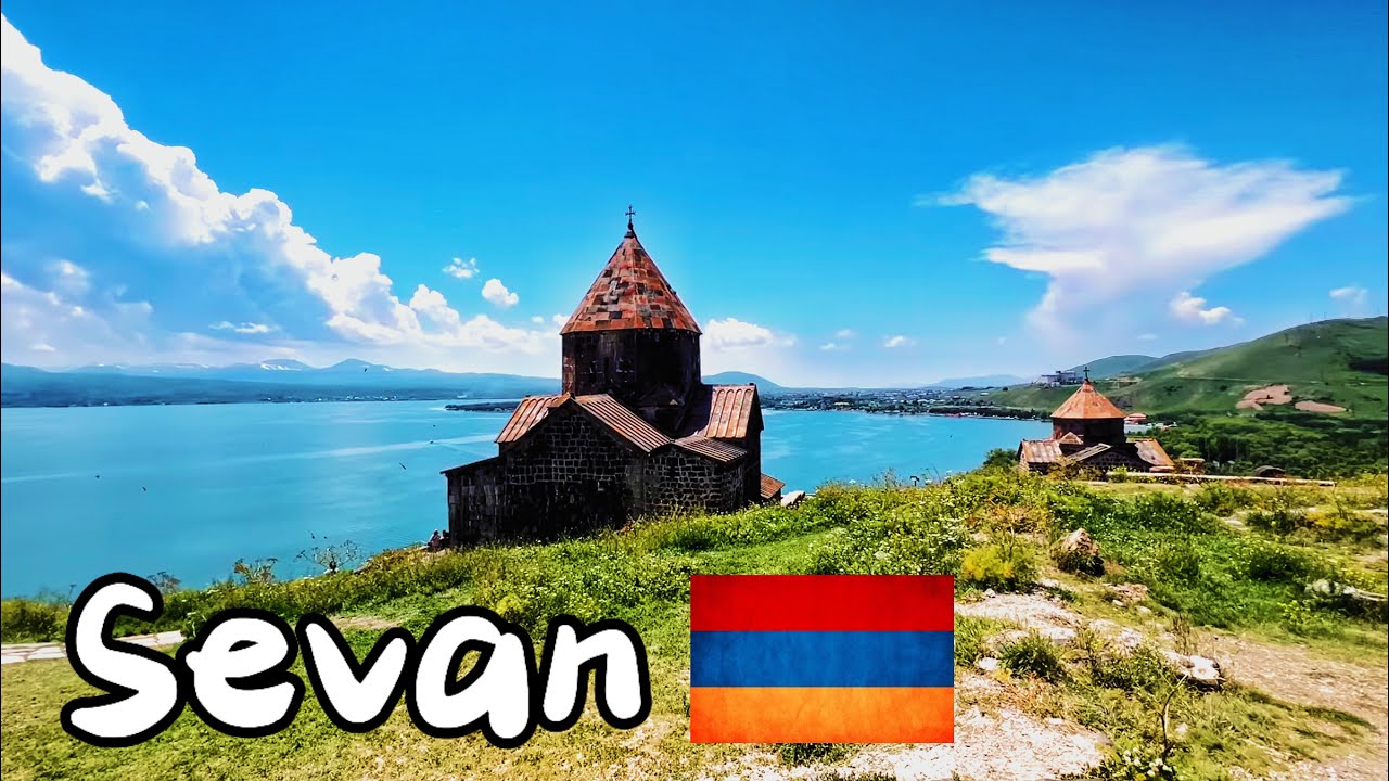 Sewan - Armenia [walking tour] NO TALK Sevan Lake - YouTube