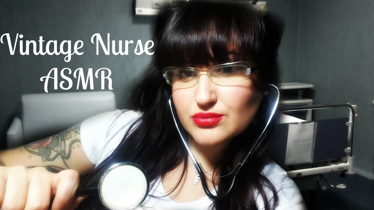 ASMR ☤ Vintage Nurse with objects real vintage. (ita) - YouTube