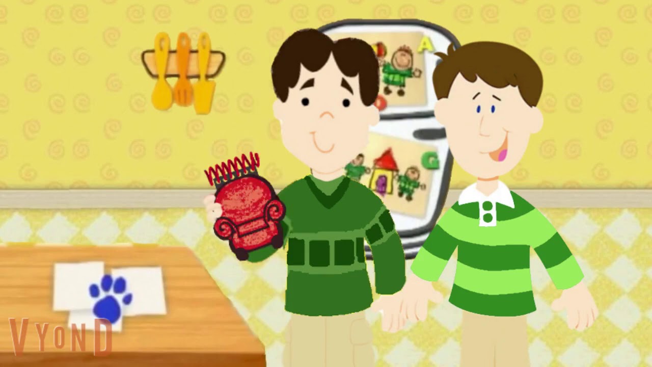 blue's clues: steve gets a clue: part 3 - YouTube