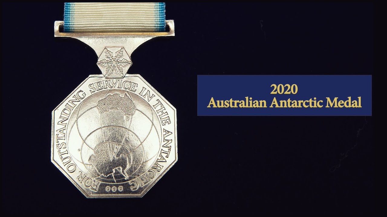 Australian Antarctic Medal - YouTube