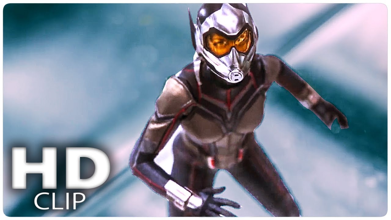 ANT MAN AND THE WASP "Wasp Fight" Clip (2018) - YouTube