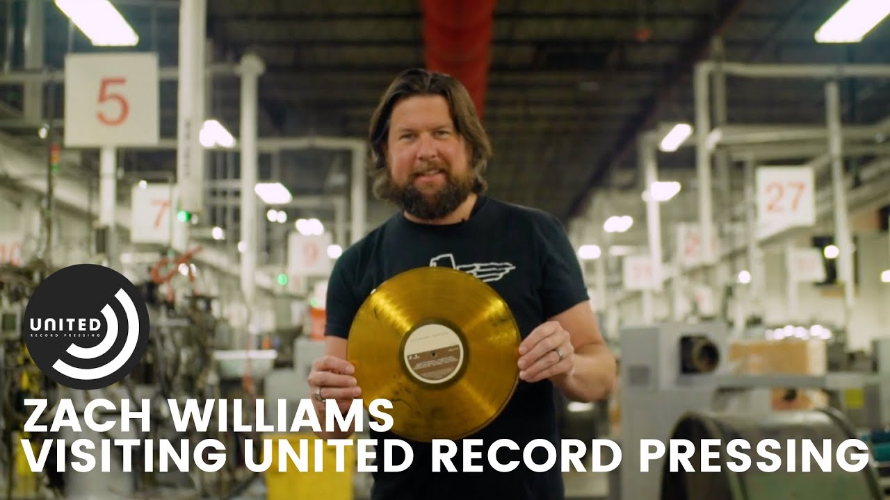 Zach Williams - Visiting United Record Pressing - YouTube