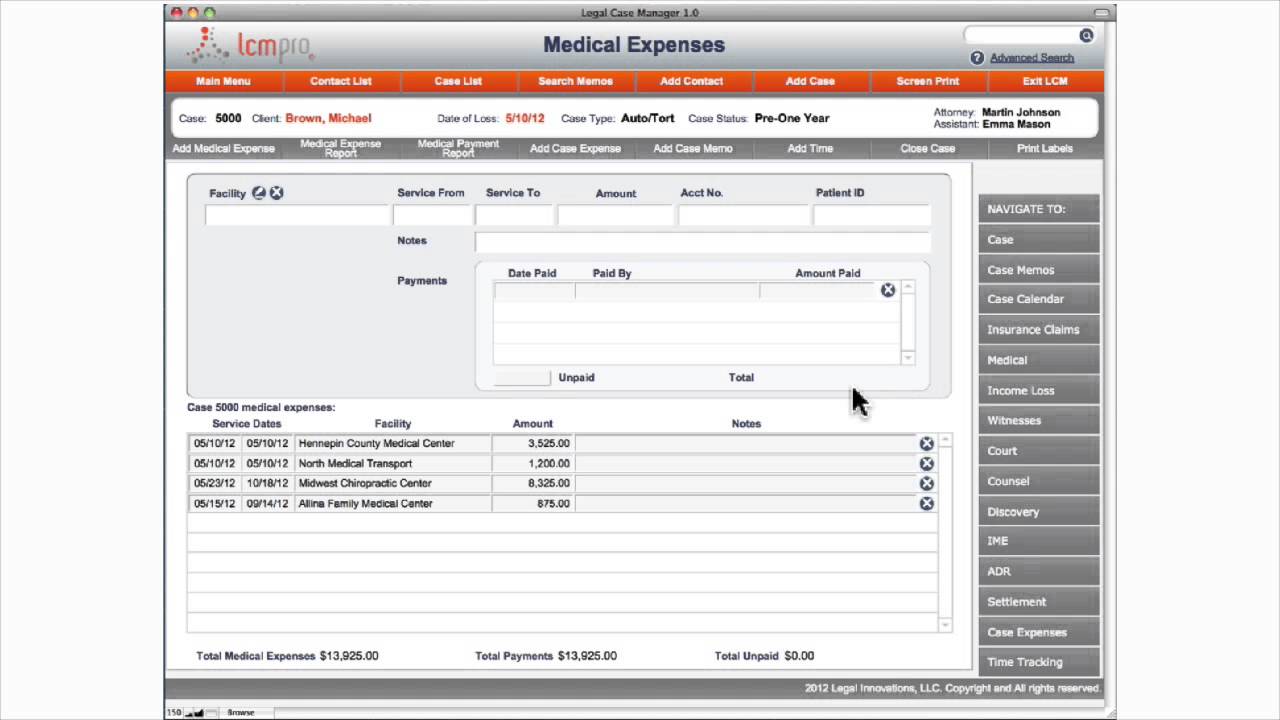 LCM Pro Legal Case Management Software YouTube LCM Pro Legal Case Management Software YouTube