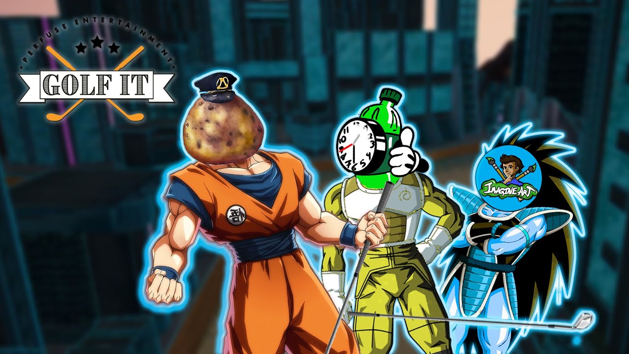 CYBER BALL Z - Golf It - Funny Moments - YouTube