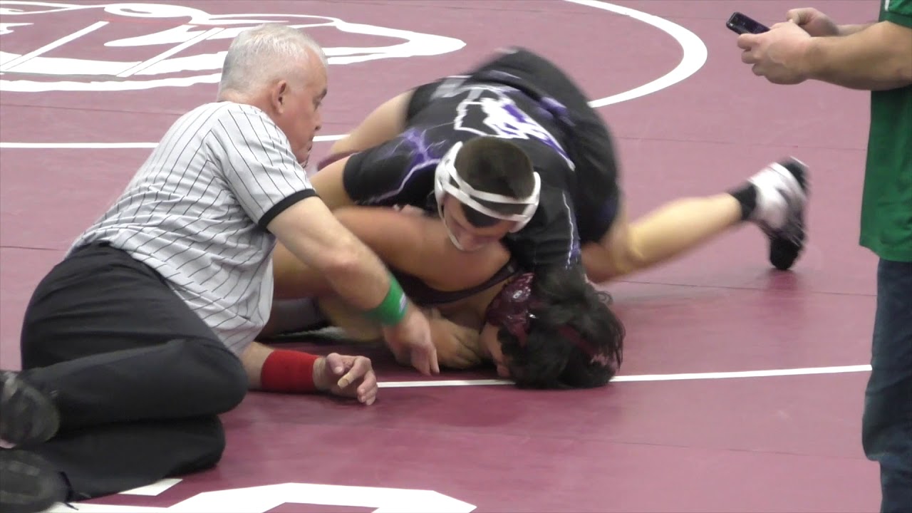 Jake Barone Monroe-Woodbury HS 2019 Varsity Wrestling Match #3 Tony ...
