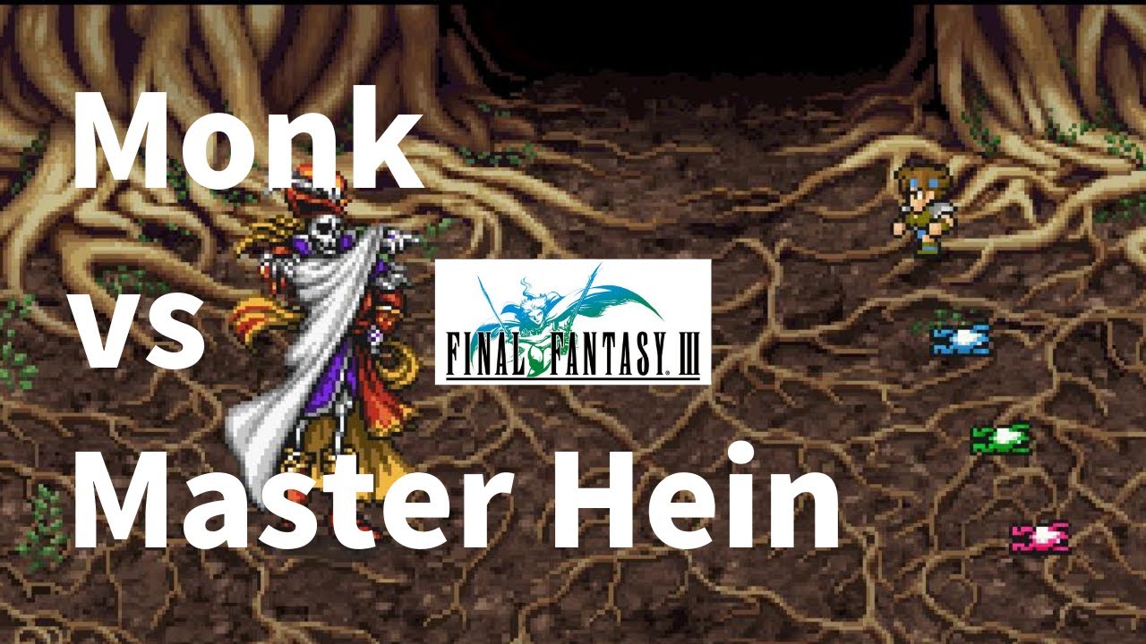 FF3 Master Hein - Final Fantasy III Pixel Remaster [Boss Battle] (モンク21 ...