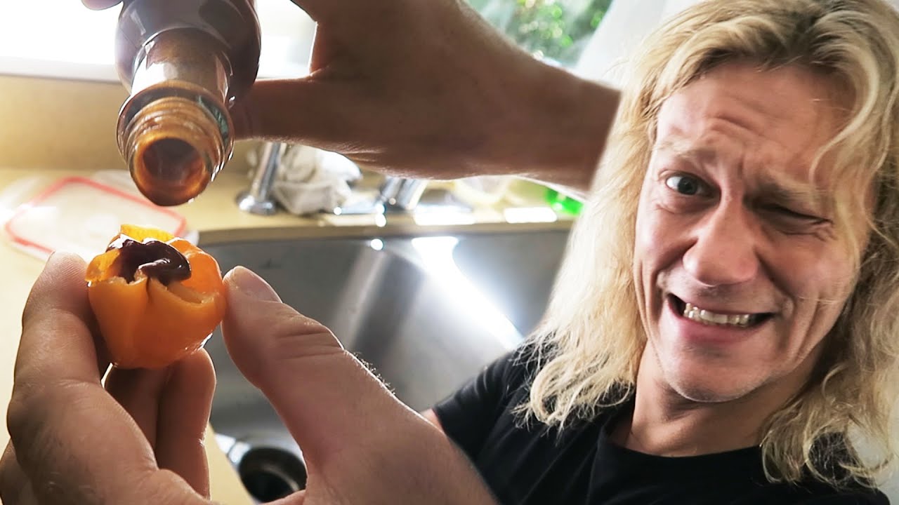 Habanero Shot with 357 Mad Dog! - YouTube