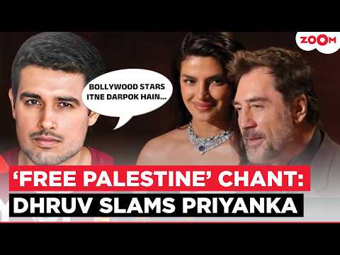 ‘Free Palestine’ Chant at Oscars: Dhruv Rathee SLAMS Priyanka Chopra, Says “Bollywood Stars Darpok”