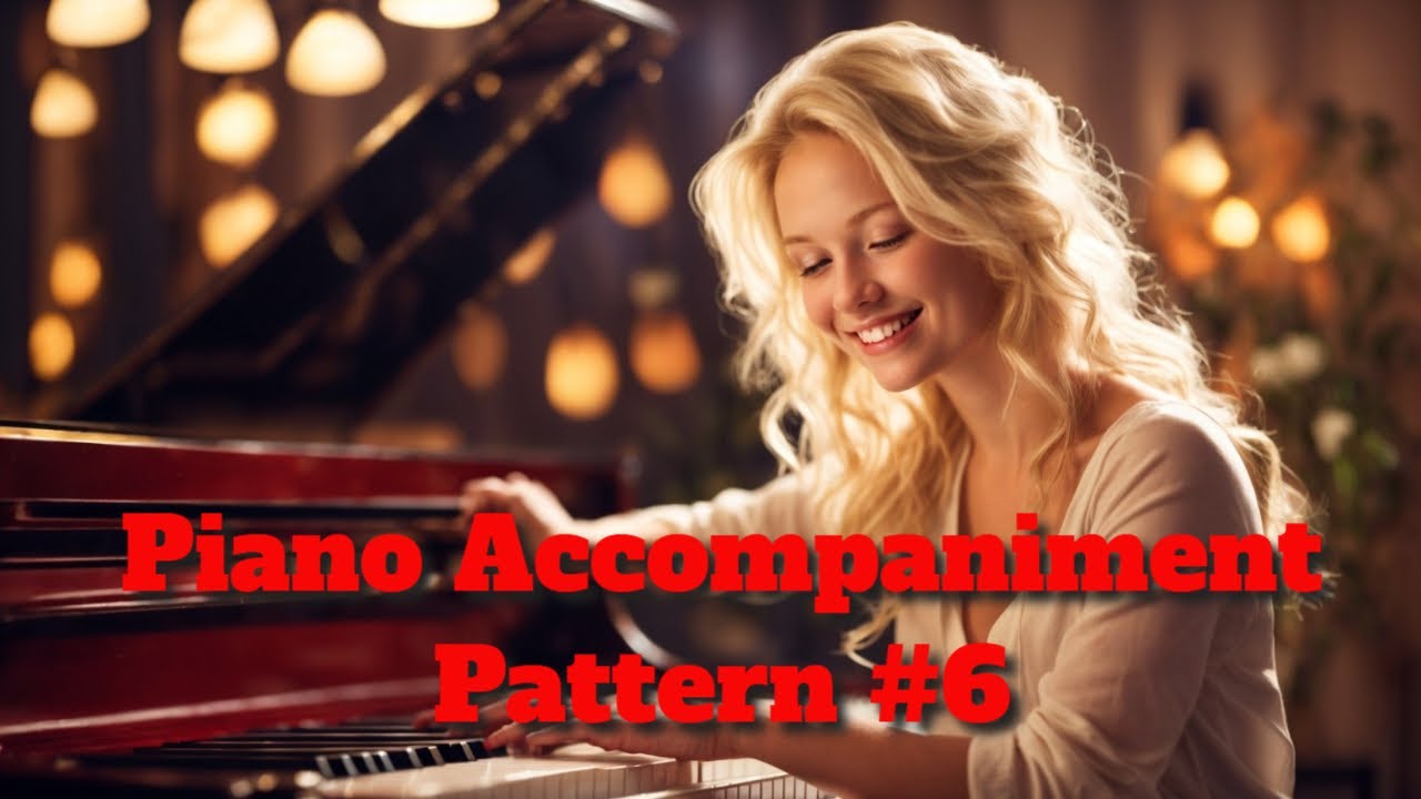 Piano Accompaniment Pattern 6 : 3/4 Time - Down In The Valley - YouTube