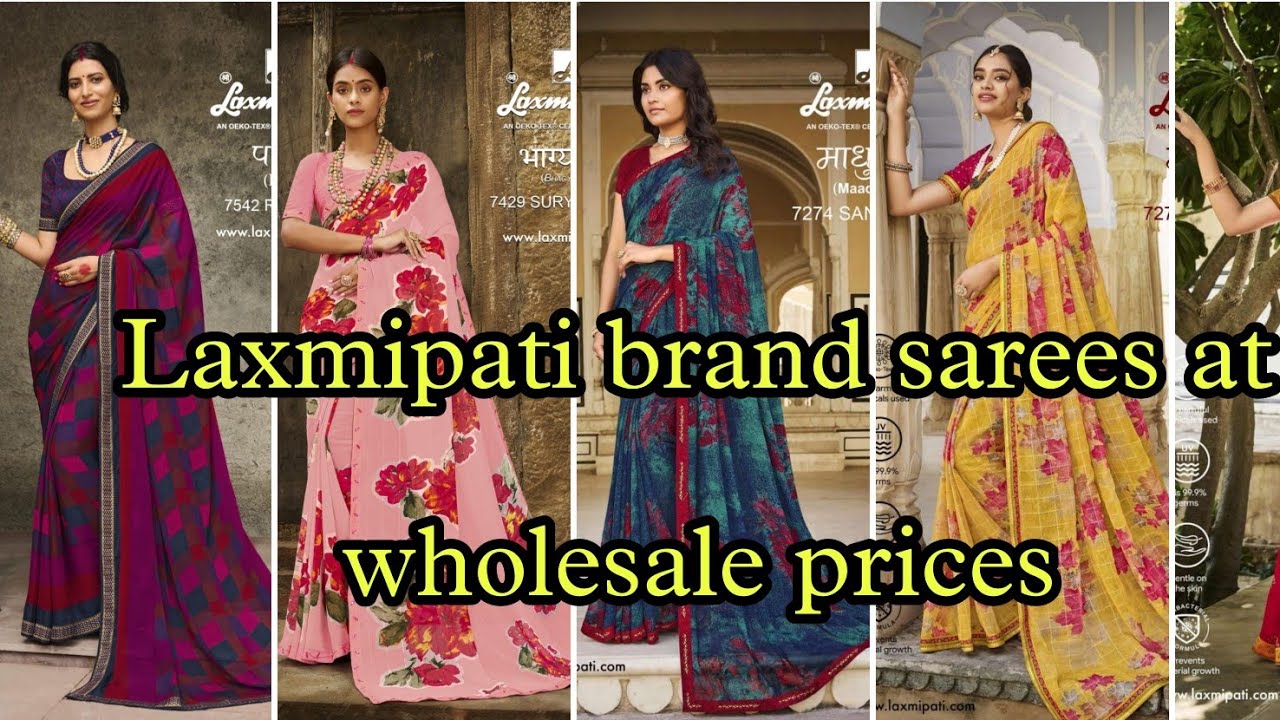 Laxmipati brand sarees at factory prices |Free shipping | # ...