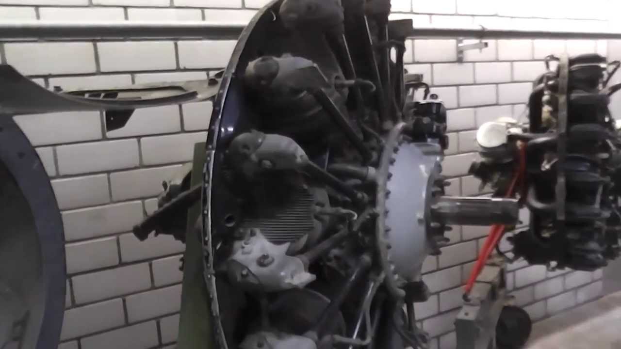 Wasp R 1340-AN-1 Engine - Pratt-Whitney - YouTube
