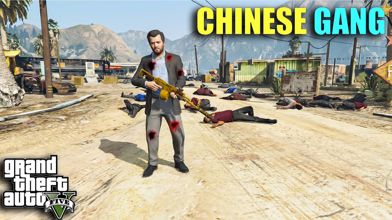 ATTACK CHINESE GANG BASE|| GTA V GAMEPLAY #5 - YouTube