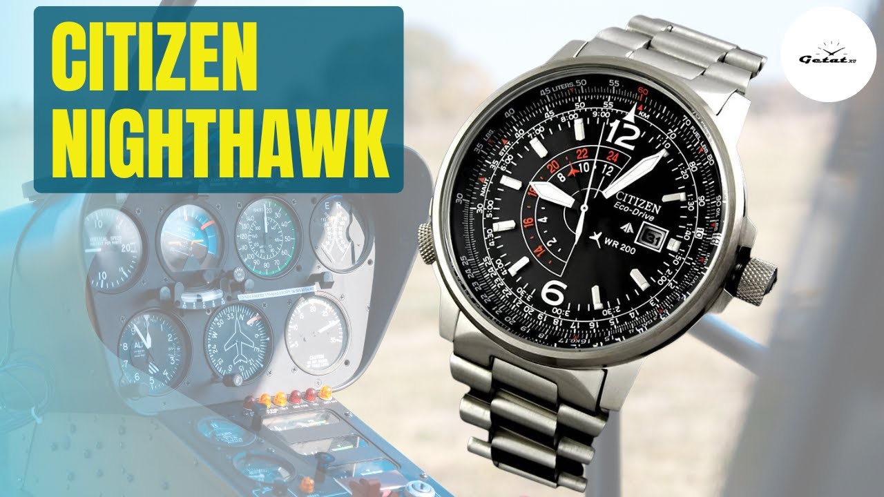 ЛУЧШИЕ ПИЛОТСКИЕ ЧАСЫ ДО $300? / Citizen Nighthawk BJ7010 - YouTube