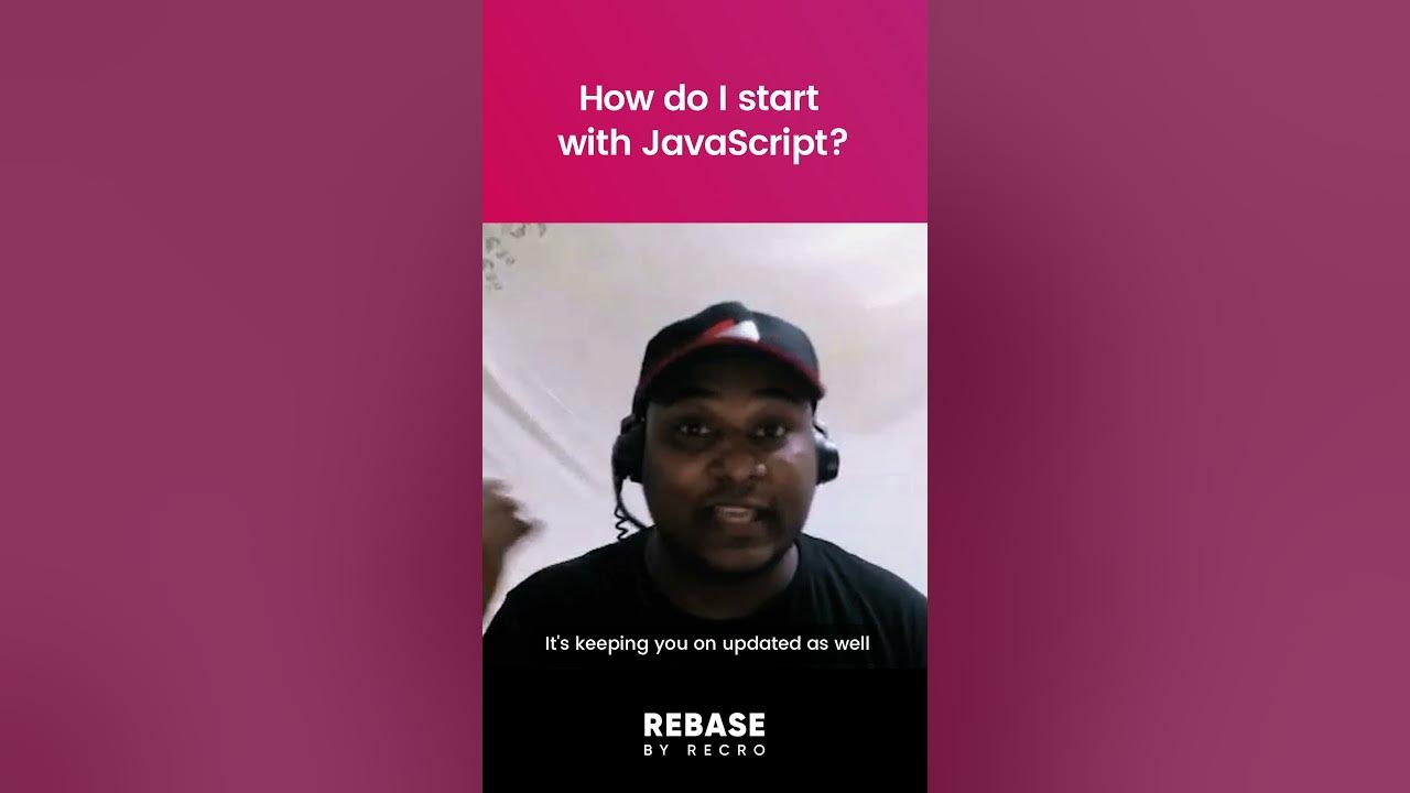How can you get started with JavaScript ? - YouTube