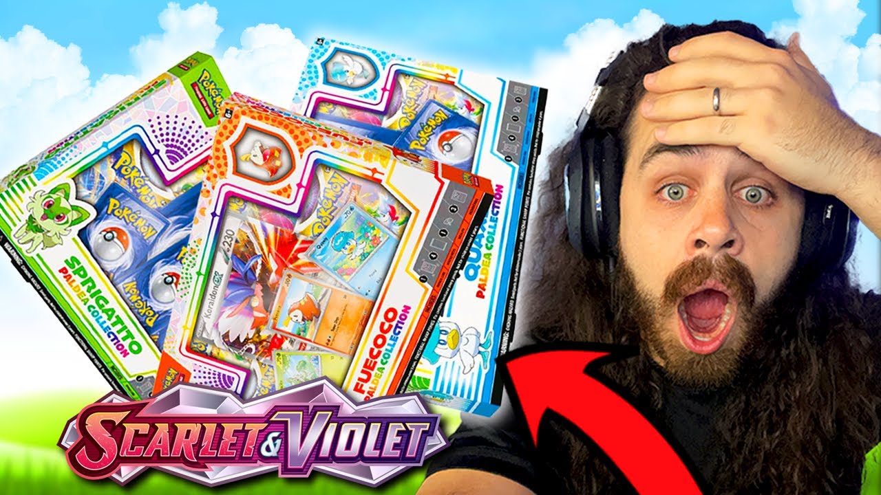I Pulled The Best LEGENDARY From A Scarlet & Violet Collection Box ...