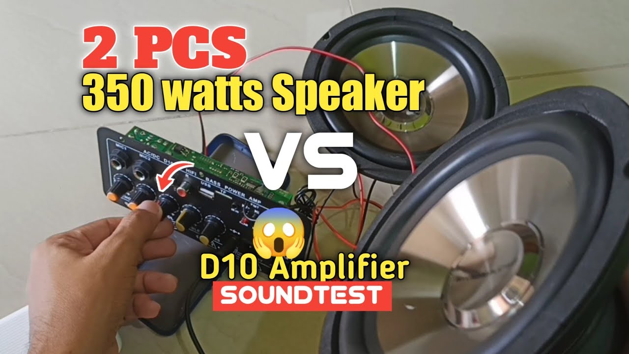 D10 Ok Amplifier Pwede Paganahin ng Powerbank (Amplifier Set up to ...