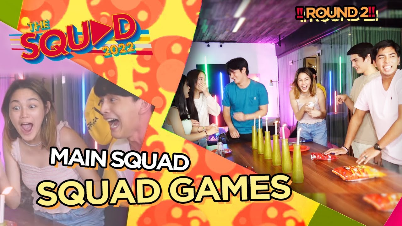 MAIN SQUAD • SQUAD GAMES ROUND 2: SWOOSH CHALLENGE | The Squad 2022 ...