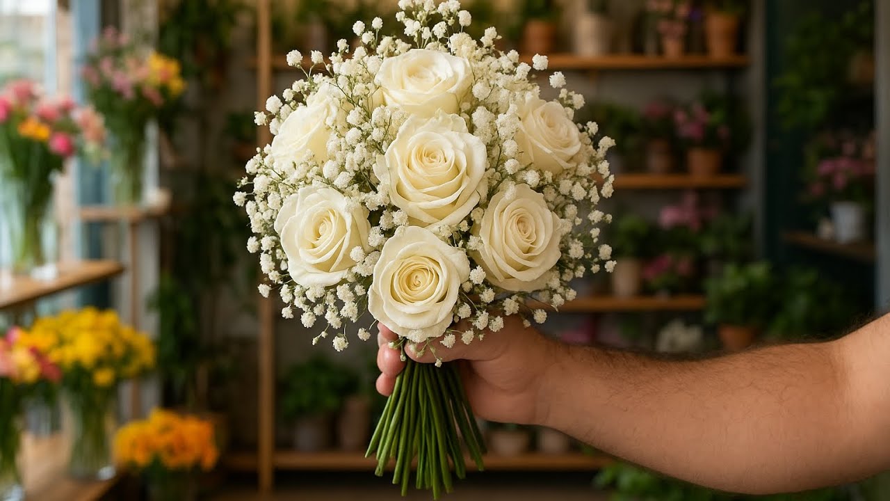 🌸 Easy Bouquet Flowers | Stunning DIY Arrangements in Minutes!💐 - YouTube