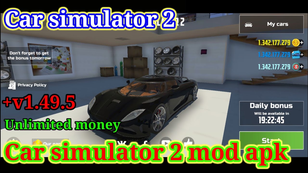 car simulator 2 || car simulator 2 mod apk || unlimited money || New ...