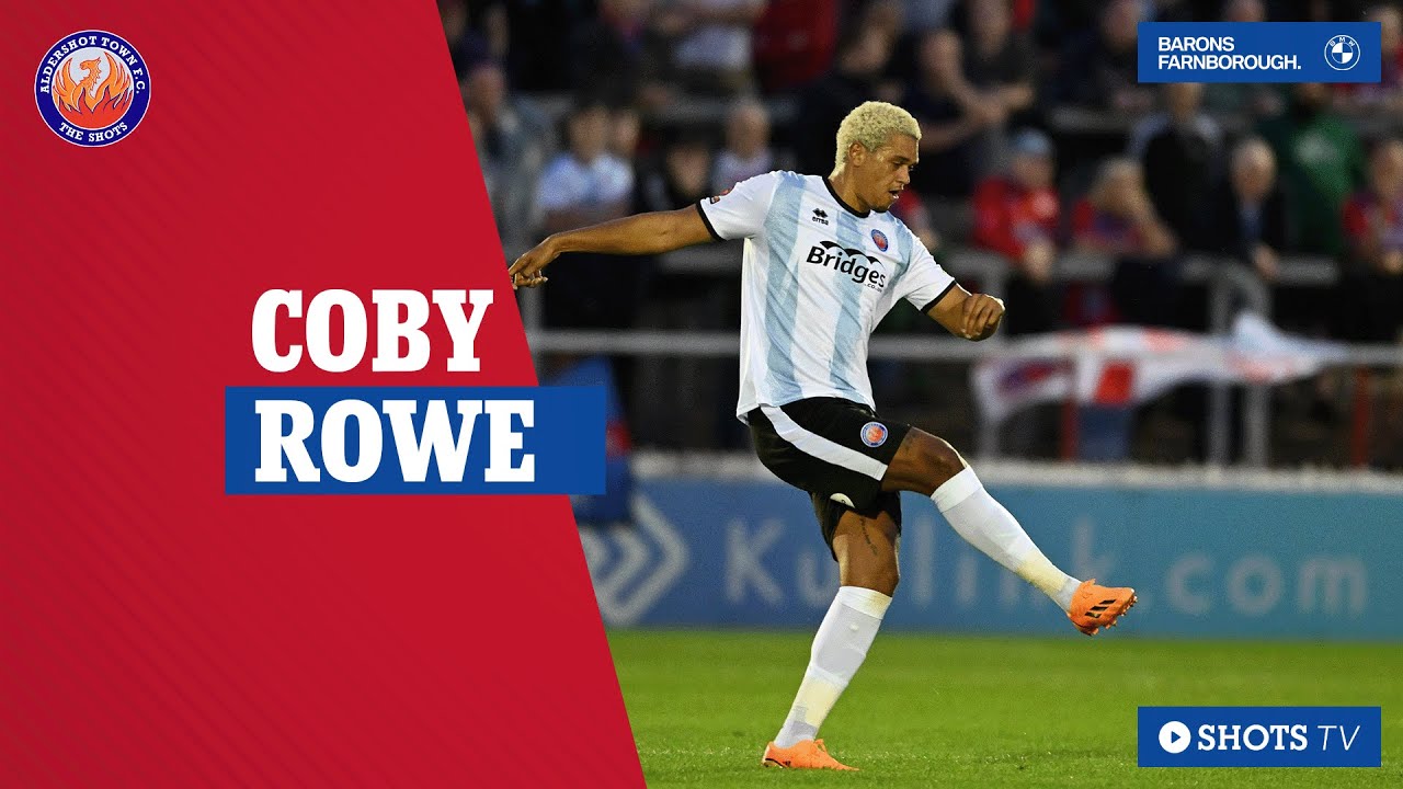 COBY ROWE POST-MATCH: York City (H) - YouTube