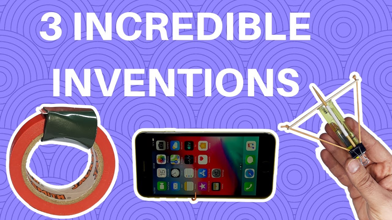 3 INCREDIBLE INVENTIONS | CRAFT - YouTube