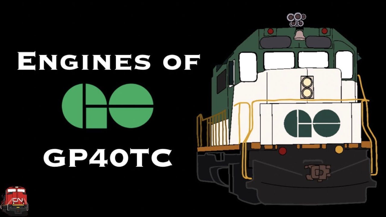 Engines of GO Transit: GP40TC - YouTube