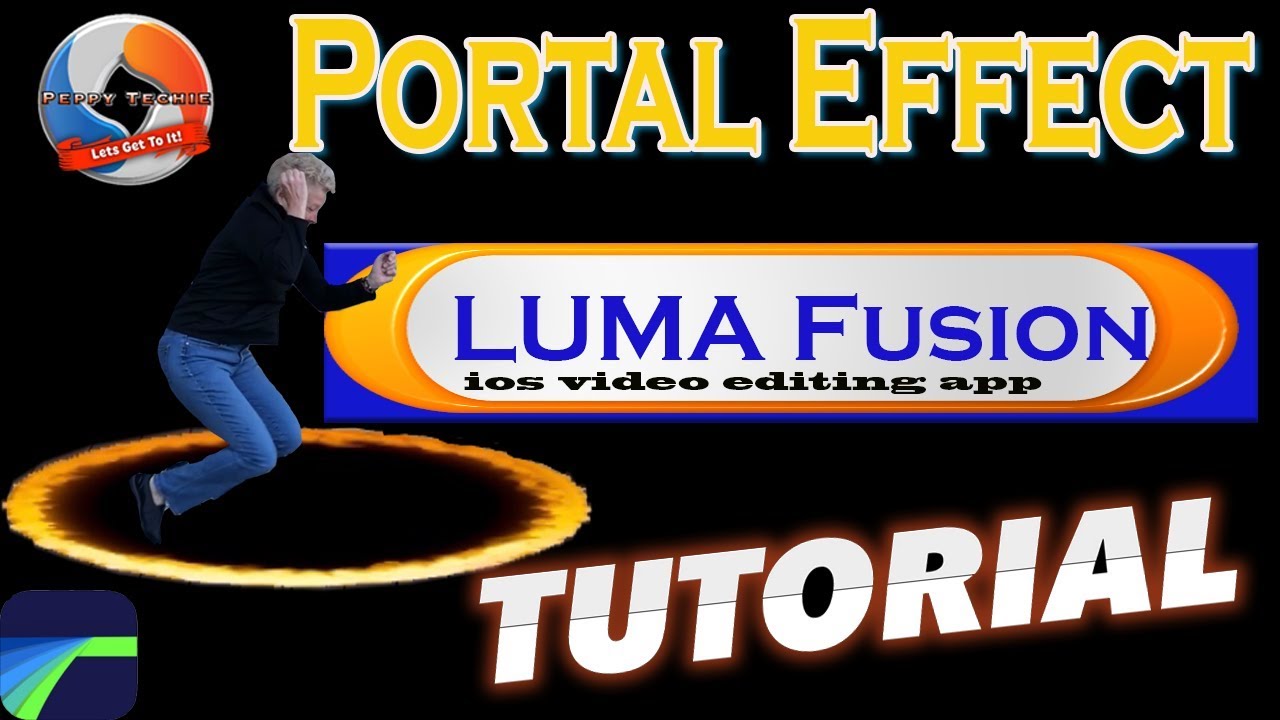 Portal Effect using Luma Fusion Tutorial! On IOS! - YouTube