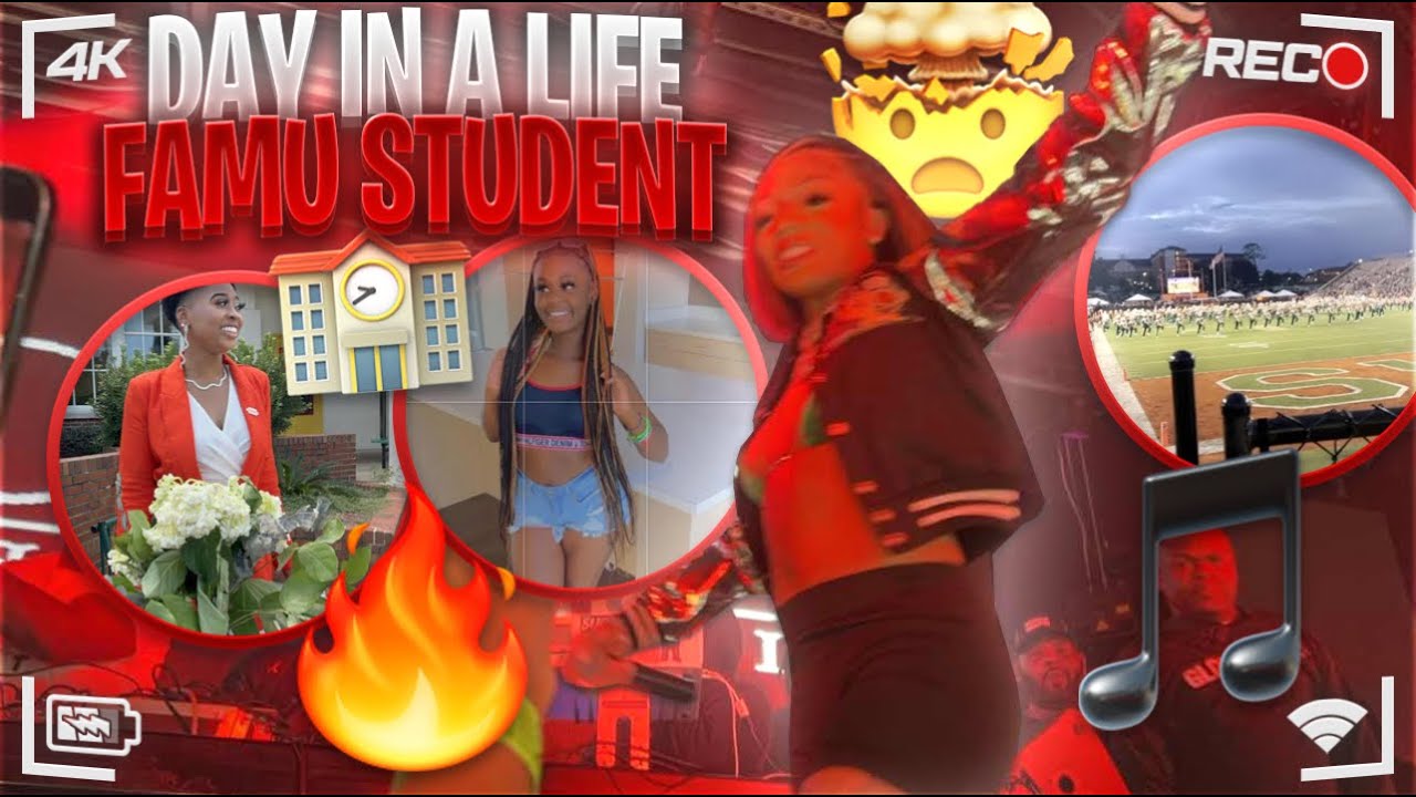 DAY IN A LIFE *FAMU STUDENT* EP1 CAMPAIGN WEEK + SET FRIDAY + GLORILLA ...
