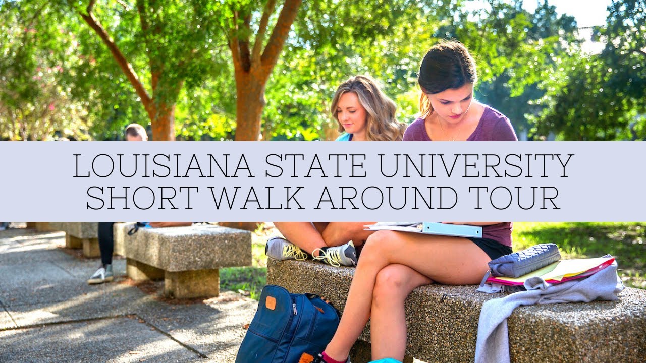 Louisiana State University short walk around Tour of campus| LSU campus ...