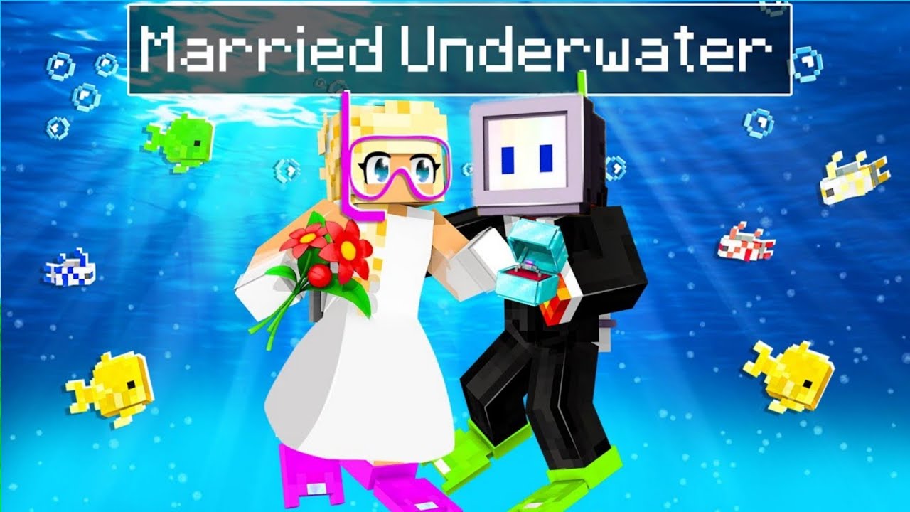 LOGGY NE SHADI KIYA UNDER WATER MINECRAFT | Chapati Hindustani Gamer ...