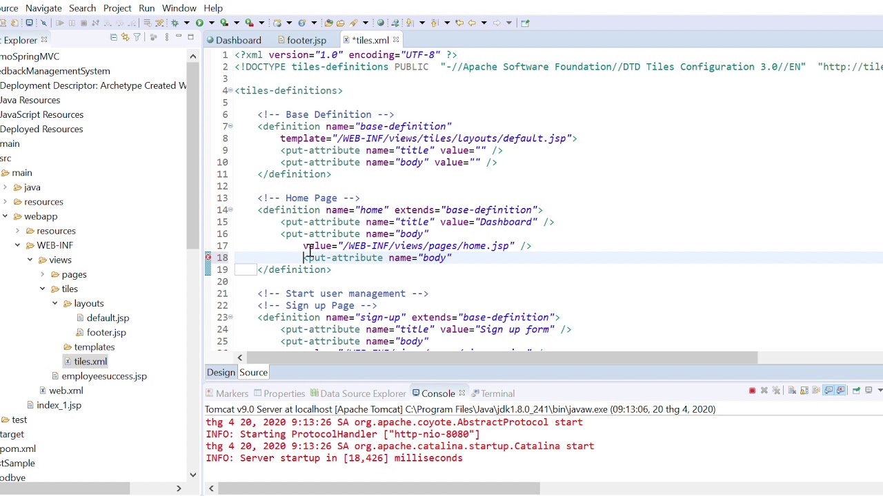 Add more menu :footer.jsp cho trang web trong eclipse ( java) (Nguyễn ...