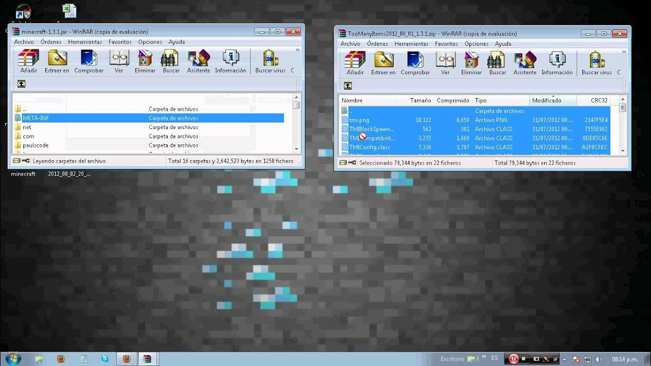 DESCARGAR Marglyph's TooManyItems PARA MINECRAFT 1.3.1 - YouTube