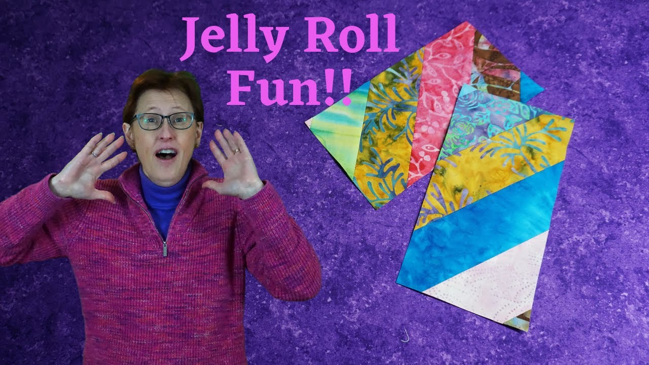 Jelly Roll Chevrons - FUN & Versatile!! - YouTube