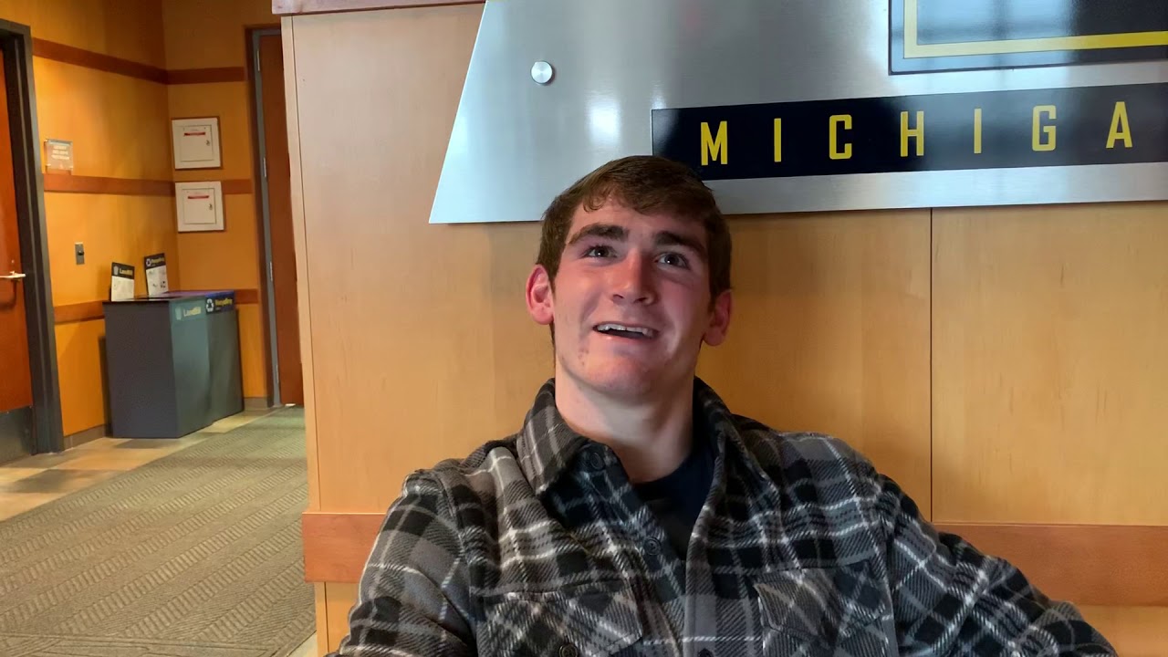 Cole Mattin Talking Ann Arbor And Big Ten Wrestling - YouTube