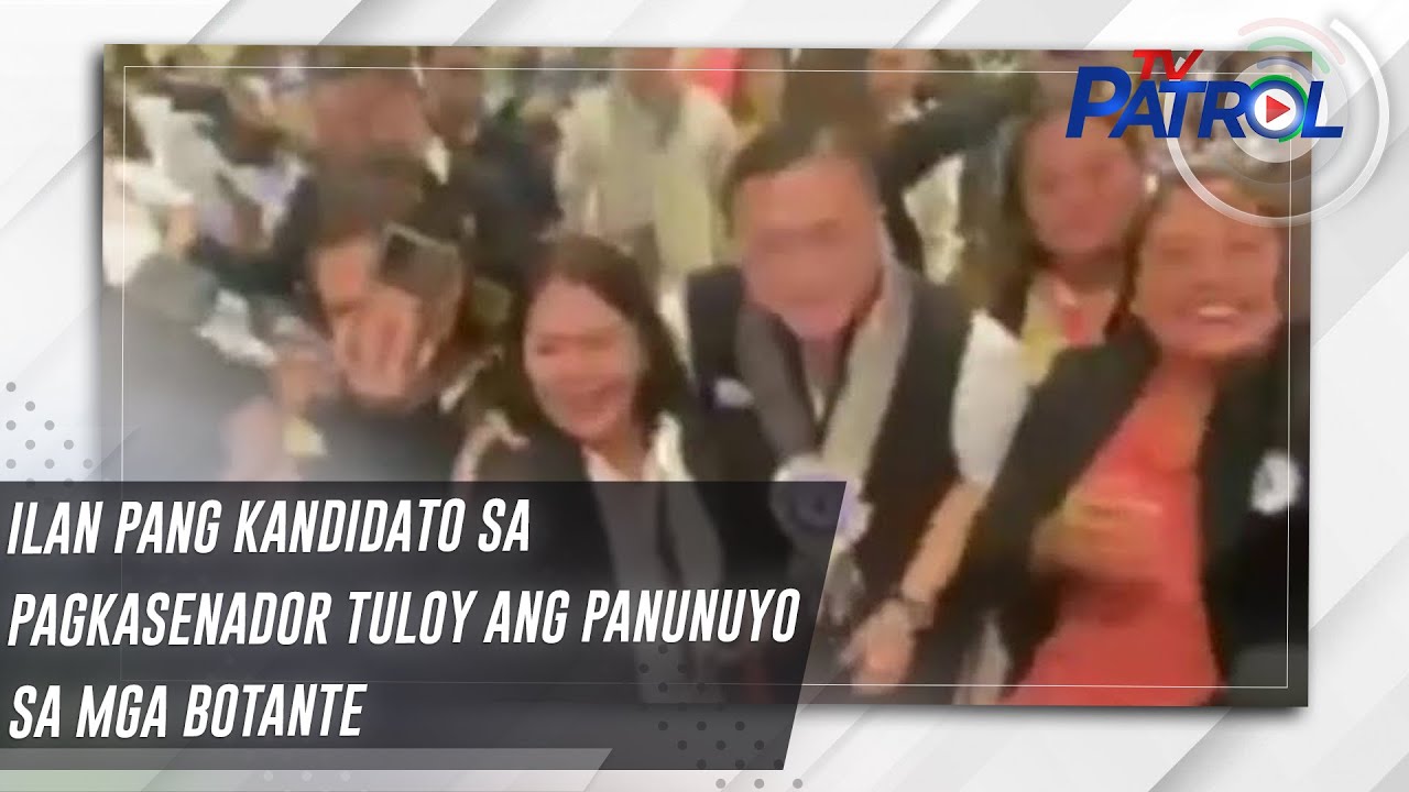 Ilan pang kandidato sa pagkasenador tuloy ang panunuyo sa mga botante ...