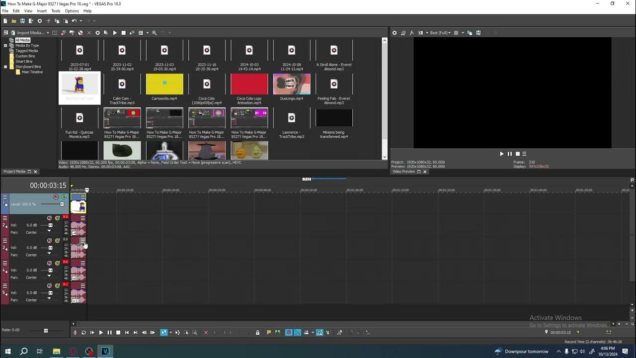How To Make G Major 8527 l Vegas Pro 18 - YouTube