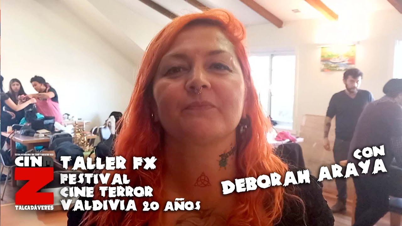 2023. Taller FX por Deborah Araya. Festival Terror Valdivia en sus 20 ...
