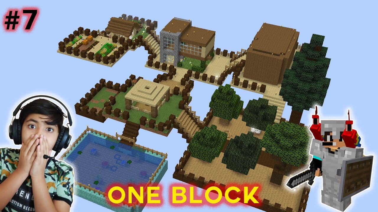 Meet My New Pet | Minecraft One Block Series Part 7 | Chota Baadshah ...