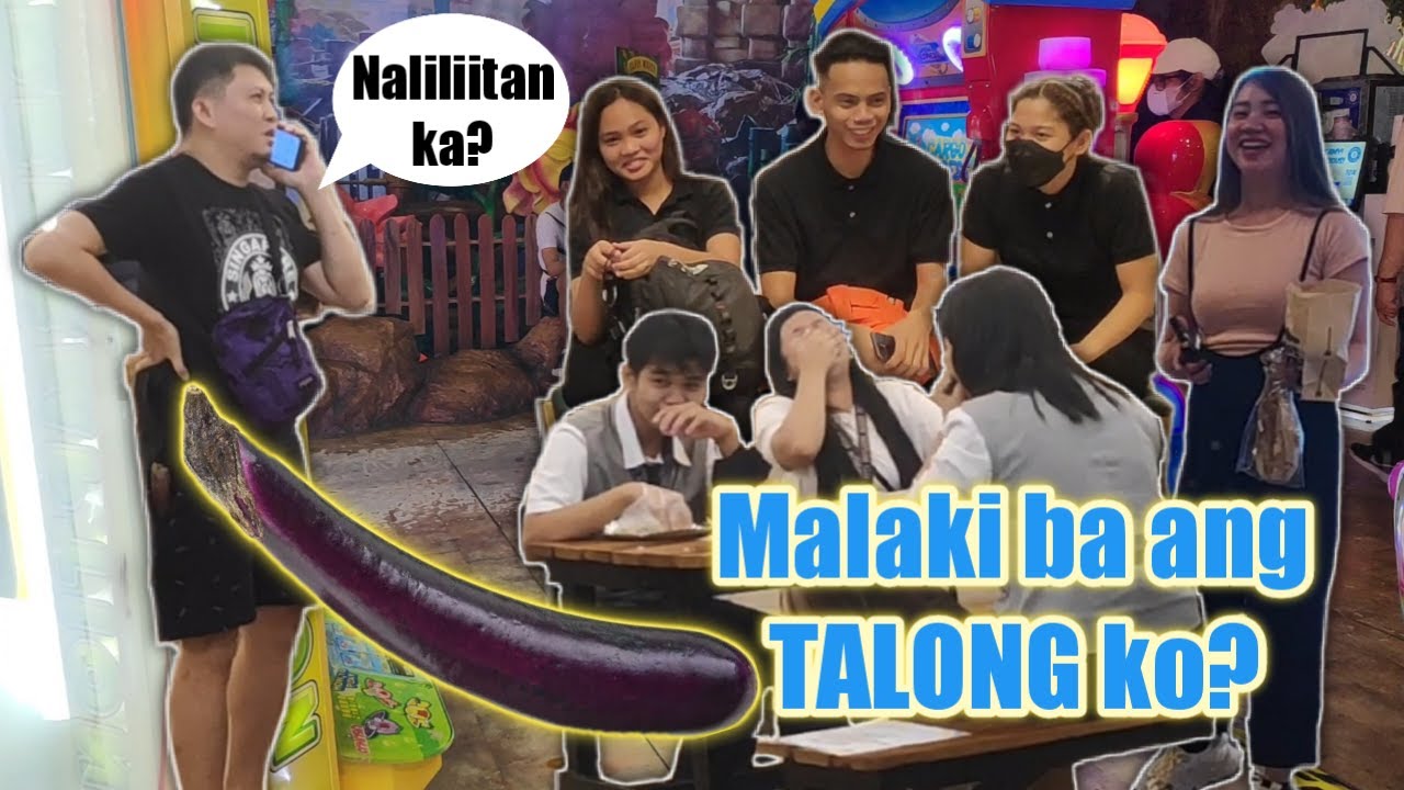 Malaki Ba Ang Talong Ko? Naliliitan Ka Yata Eh | Talong Prank - YouTube