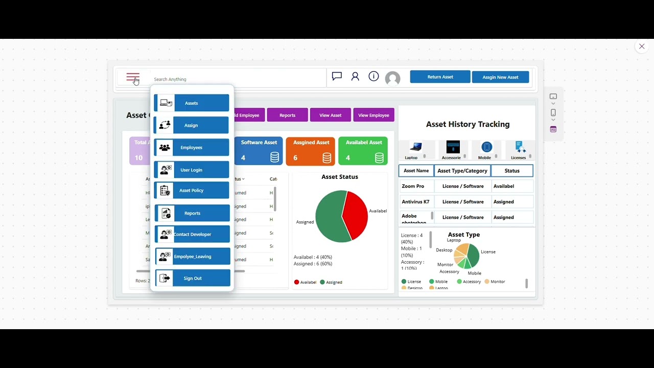 Digital Asset Tracking & Management System | Full Project Demonstration ...
