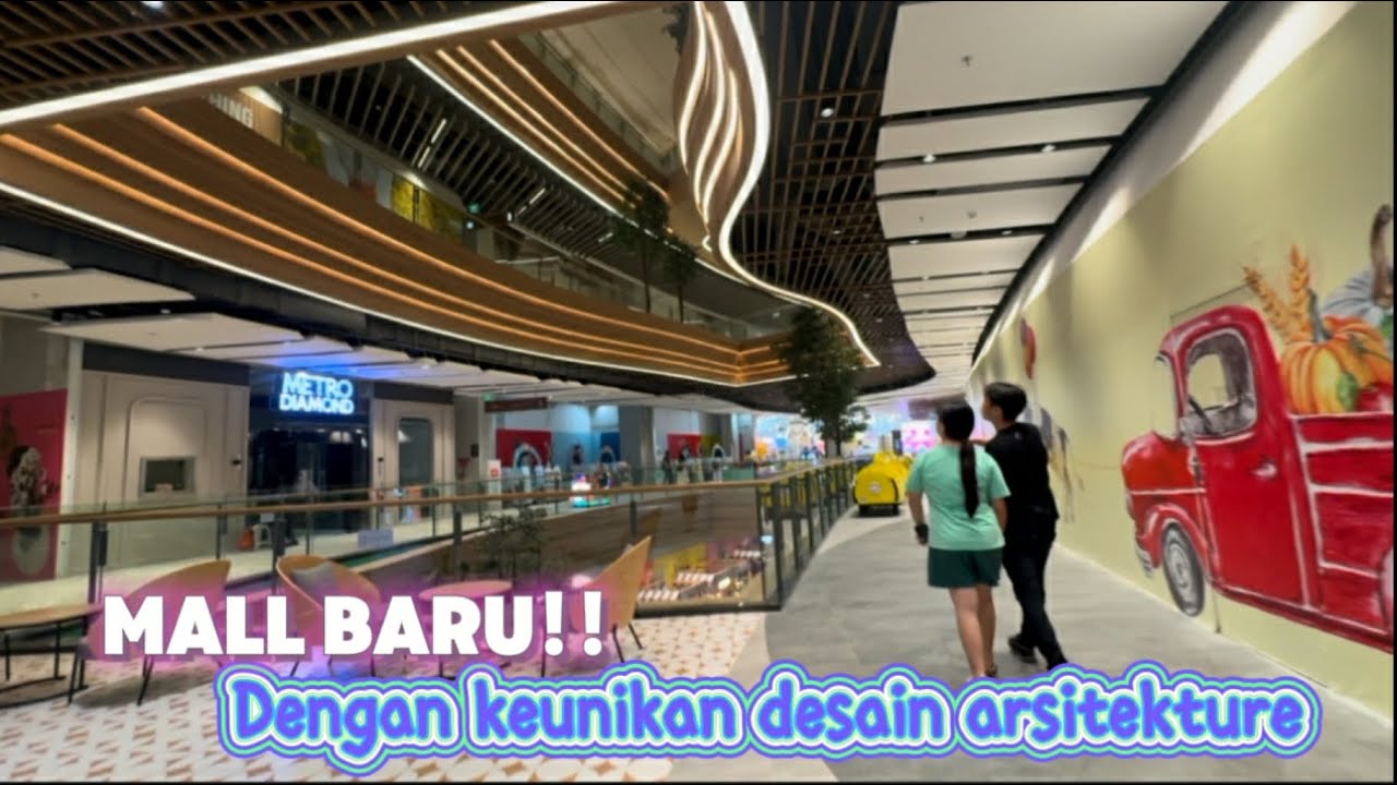 Mall Baru !! Dengan keunikan Desain arsitekturenya - YouTube