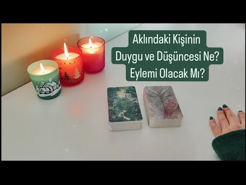 Aklındaki Kişi Ne Düşünüyor? Ne Hissediyor? Eylemi Olacak Mı? Sana Ne Söyler? #tarot #desteseç
