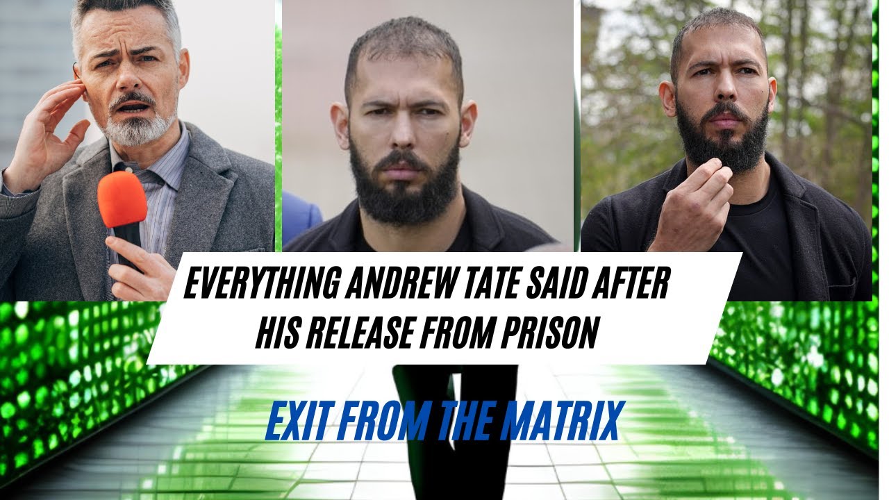 "Inside the Mind of Andrew Tate: A Revealing Post-Prison Interview ...